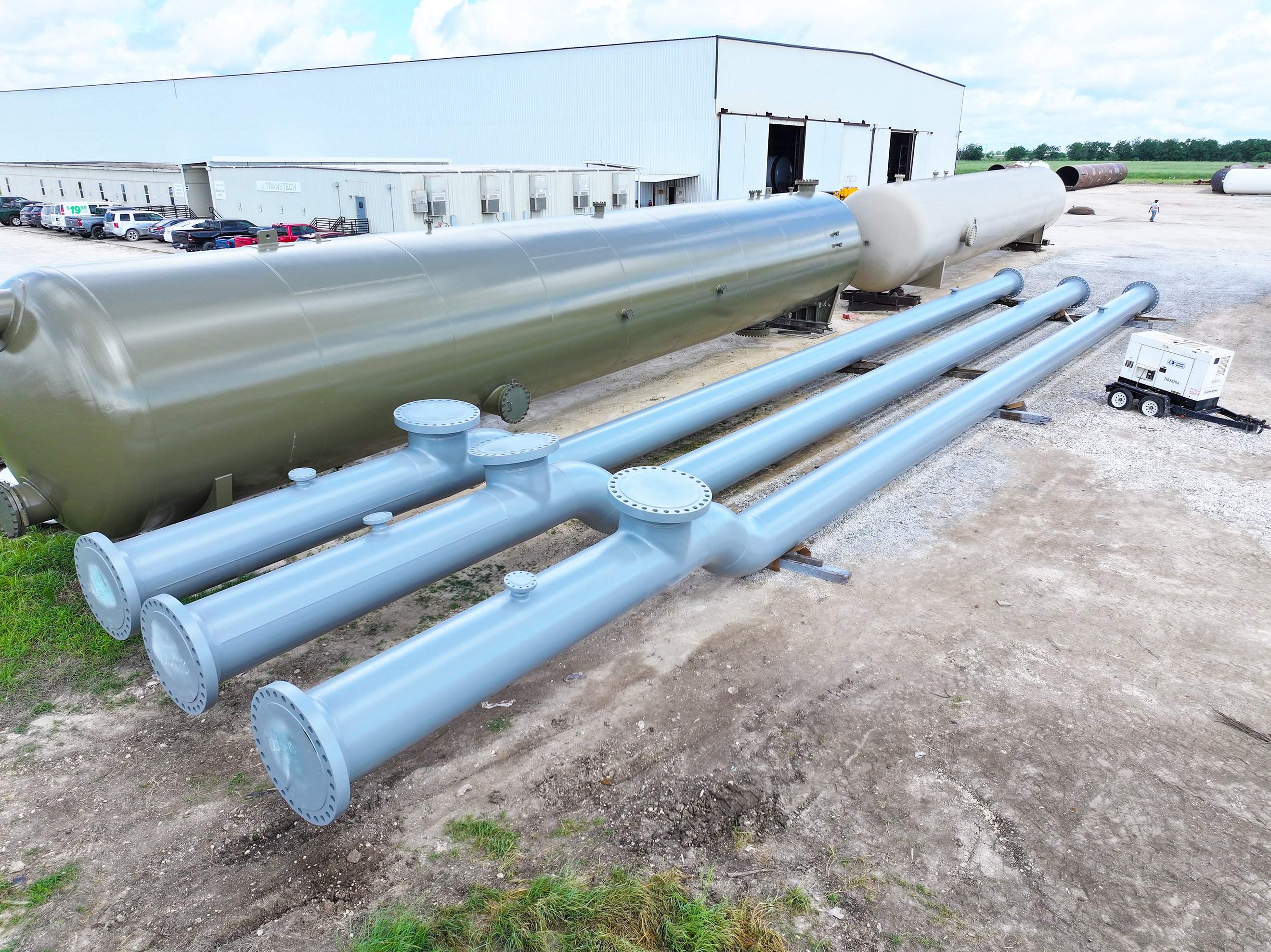 Harp/Finger Type Slug Catchers | Transtech Fabrication